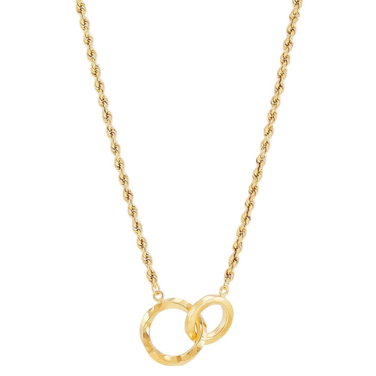 Click here for Gold Classics(tm) Yellow Gold Twist & Plain Interl... prices