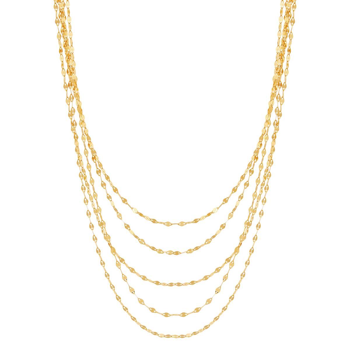 Click here for Gold Classics(tm) Yellow Gold Layered Polished Mir... prices