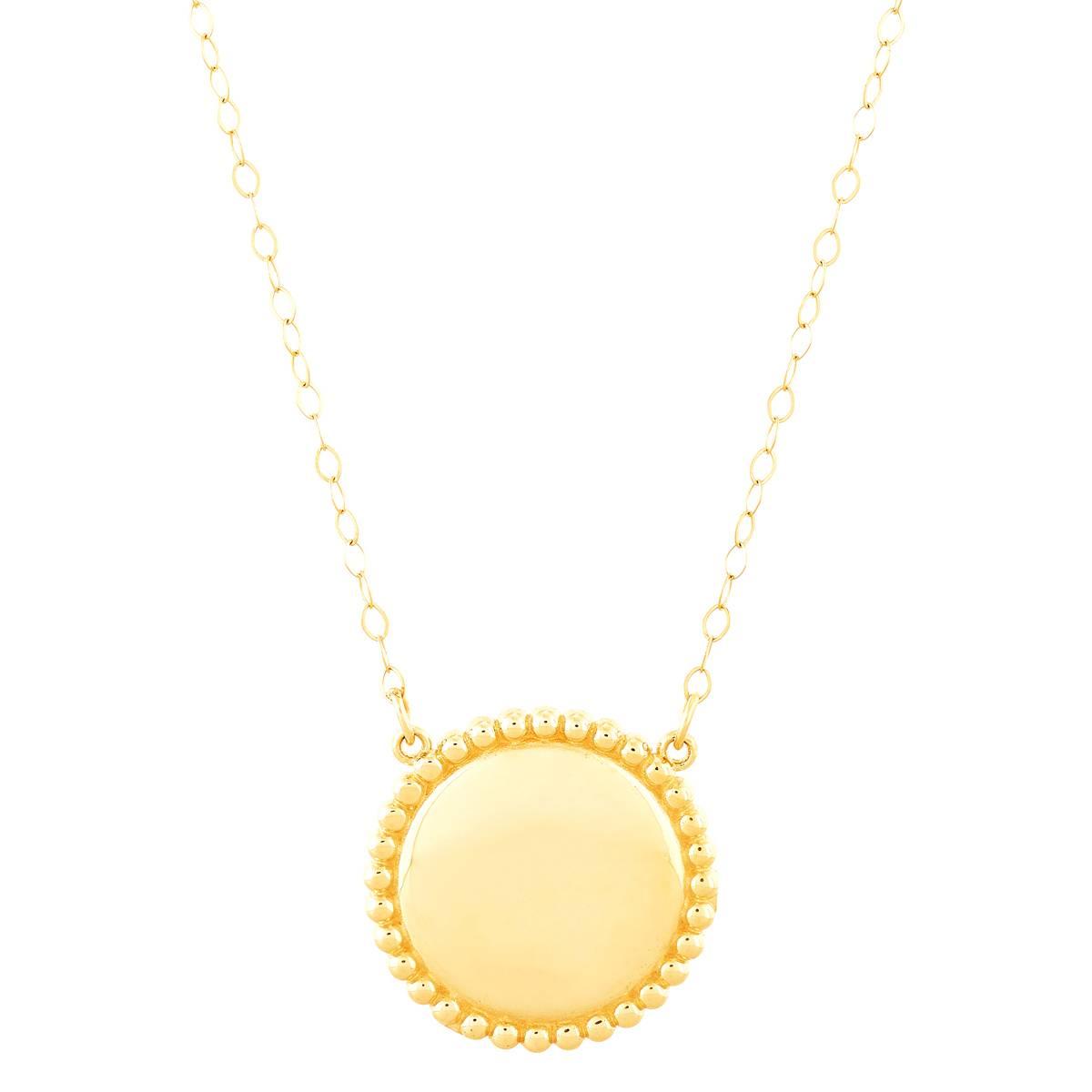 Click here for Gold Classics(tm) 10kt. Yellow Gold Polished Beade... prices