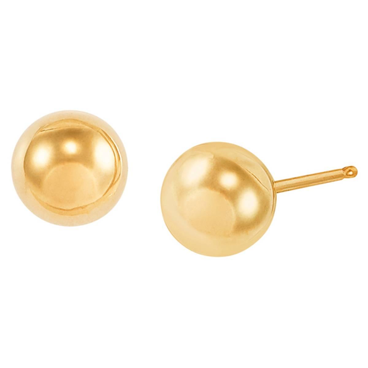 Click here for Gold Classics(tm) 10kt. Yellow Gold Polished Ball... prices