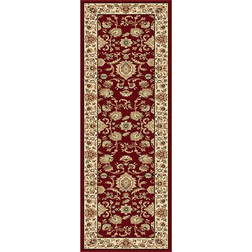 Click here for Tayse Sensation Gabrielle Traditional Runner - Red prices