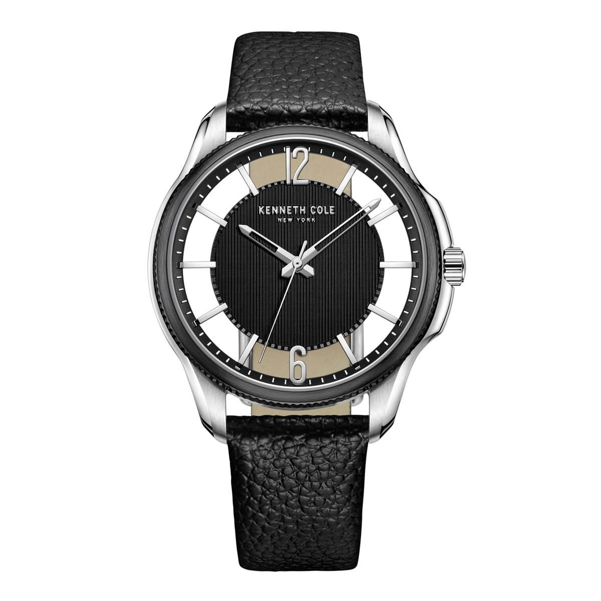 Click here for Mens Kenneth Cole(R) Black Band/Transparency Watch... prices