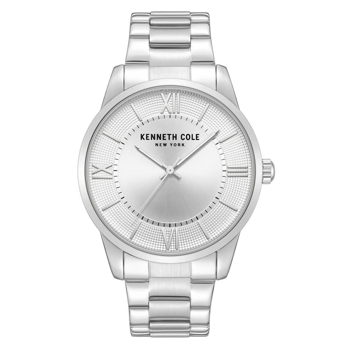 Click here for Mens Kenneth Cole(R) New York Silver Classic Watch... prices