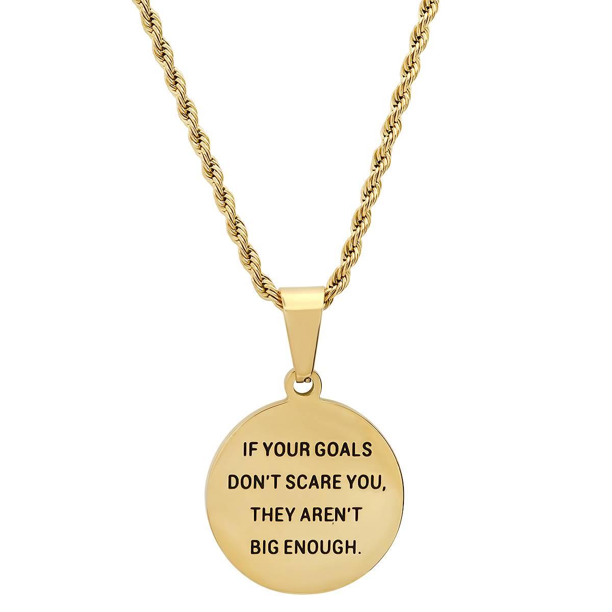 Click here for Mens Steeltime 18kt. Gold Plated Lion Goal Oriente... prices