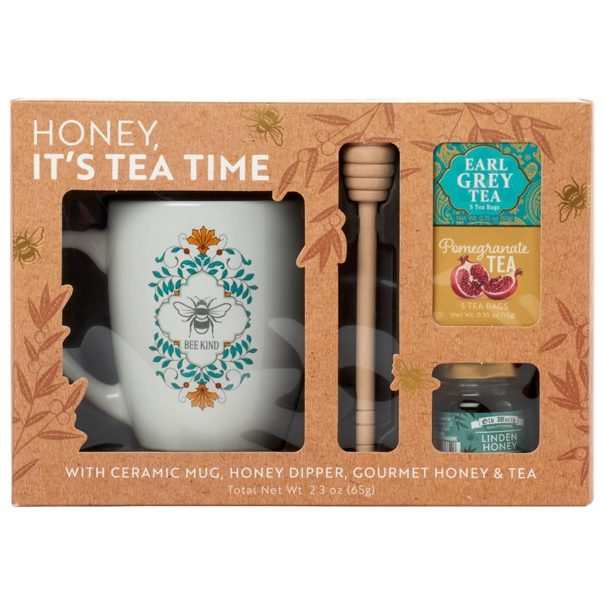 Click here for Honey Its Tea Time 6pc.Tea & Honey Set prices