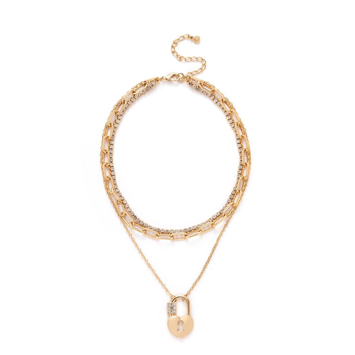 Click here for Roman Gold-Tone Cup Chain/Rolo Chain/Paper Clip Ch... prices