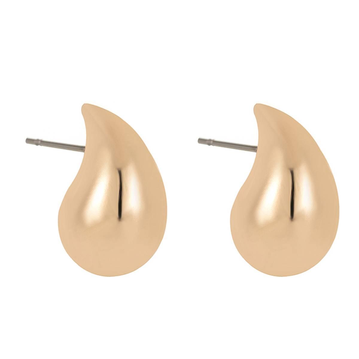 Click here for Roman 18mm Gold-Tone Teardrop Earrings prices