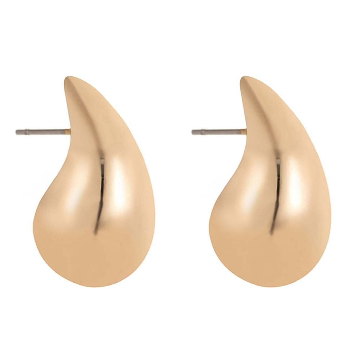 Click here for Roman 25mm Gold-Tone Teardrop Earrings prices
