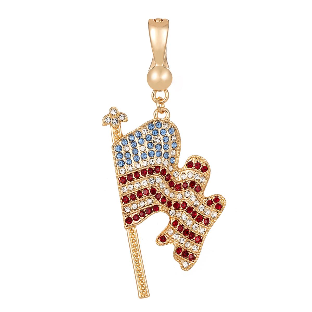 Click here for Wearable Art Wearable Art Crystal Flying Flag Enha... prices