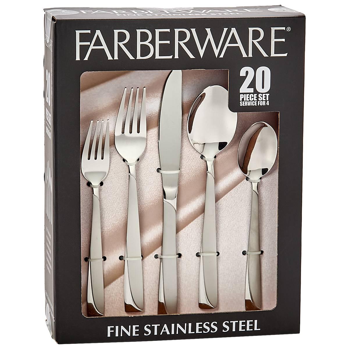 Click here for Farberware(R) Azalea 20pc. Flatware Set prices