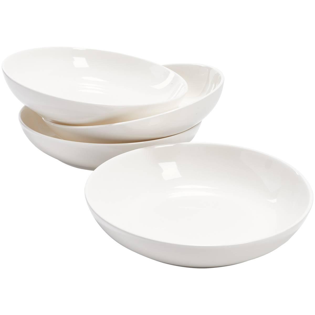 Click here for Famous Brand Set of 4 8.5in. Ceramic Pasta Bowls prices