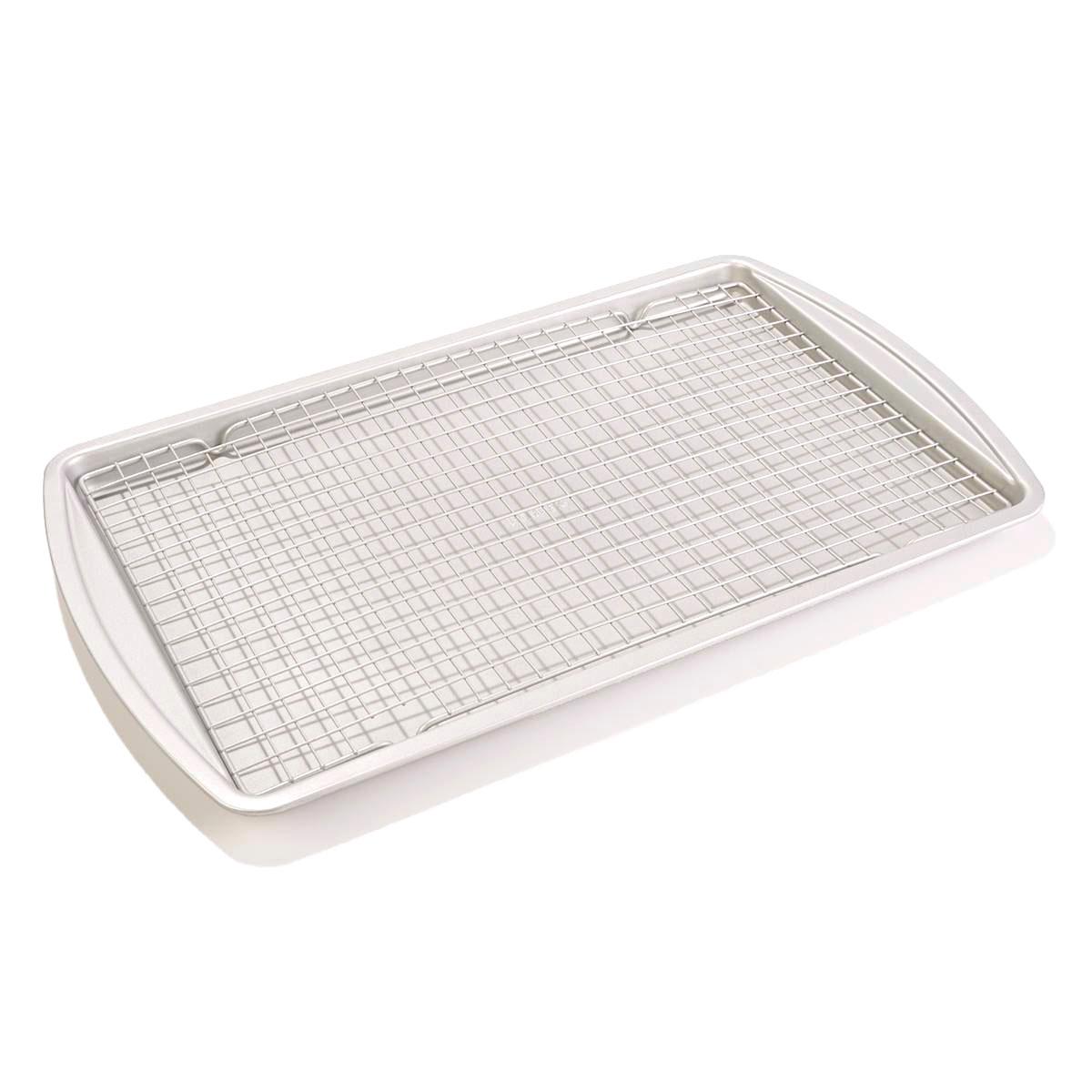 Click here for Bombay Cookie Sheet & Cooling Rack 2pc. Baking Set prices