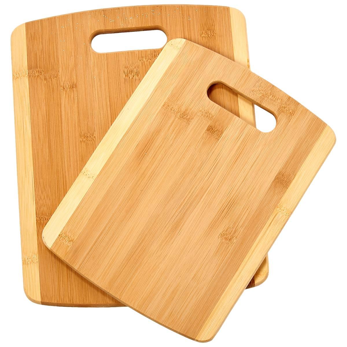 Click here for Bombay Two-Tone Bamboo Cutting Boards - Set of 2 prices