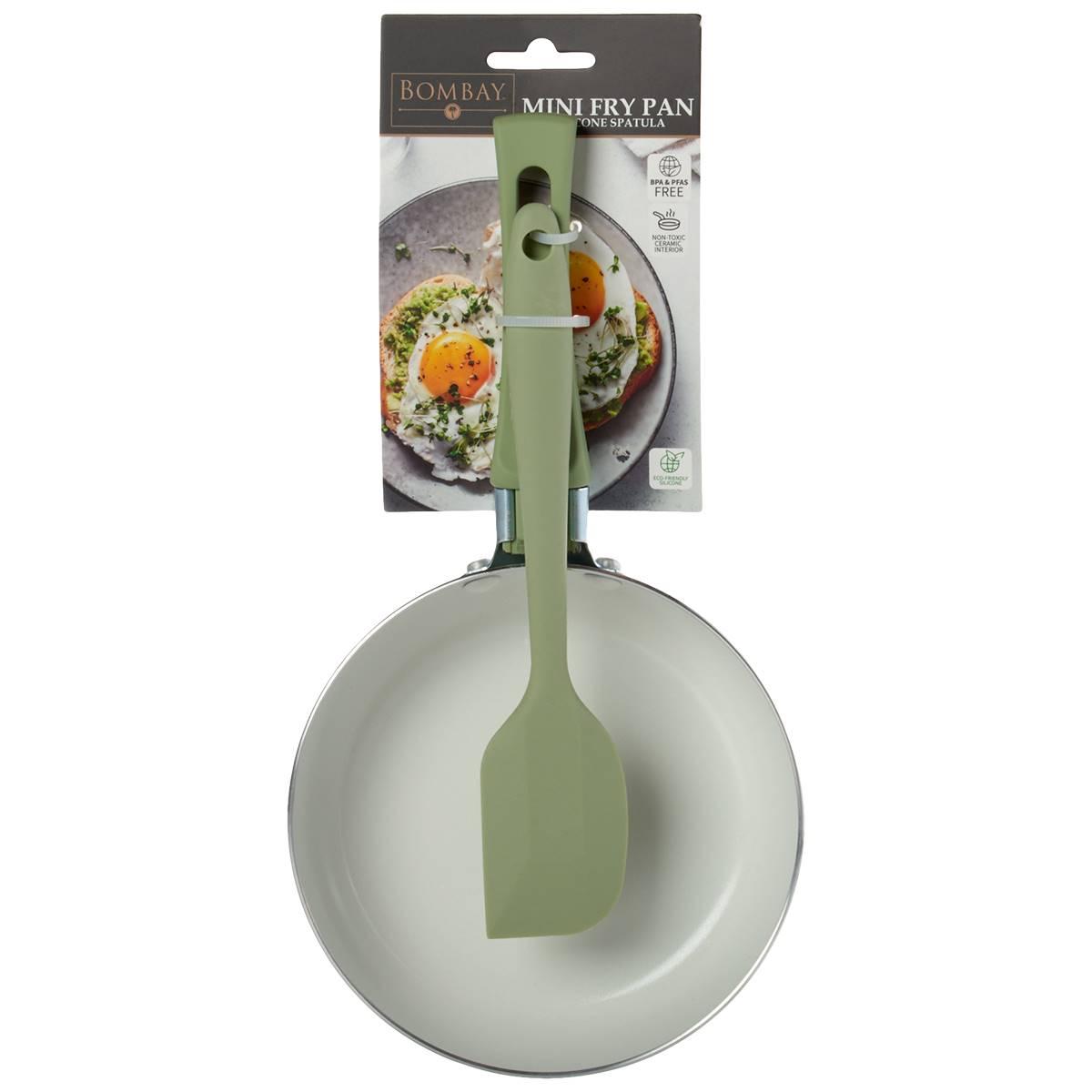 Click here for Bombay 5.5in. Ceramic Mini Fry Pan With Spatula prices