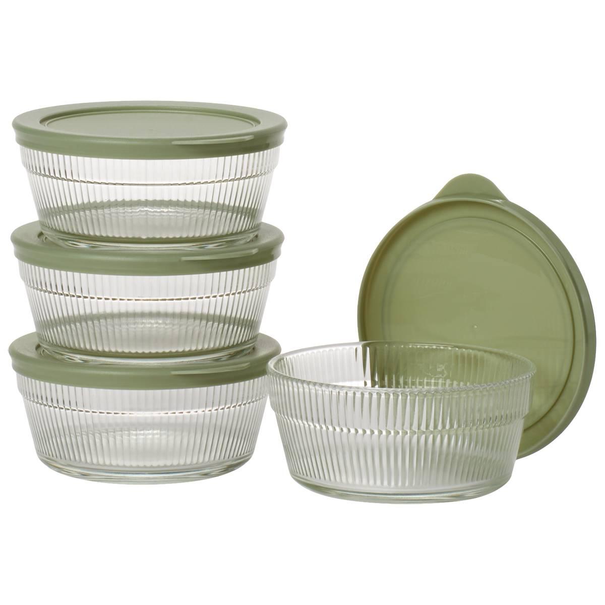 Click here for Farberware(R) 8oz. Embossed Glass Round Bowls with... prices