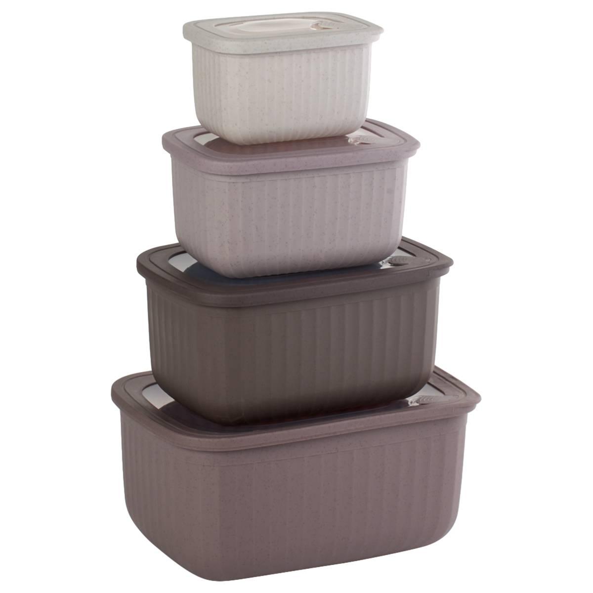 Click here for Farberware(R) 8pc. Wheat Rectangle Storage Contain... prices