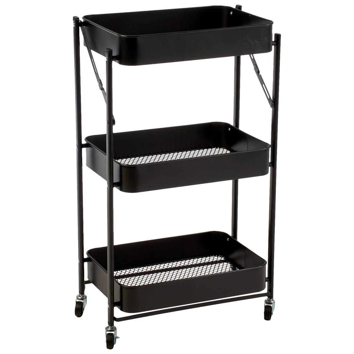 Click here for Farberware(R) 3-Tier Foldable Rolling Cart prices