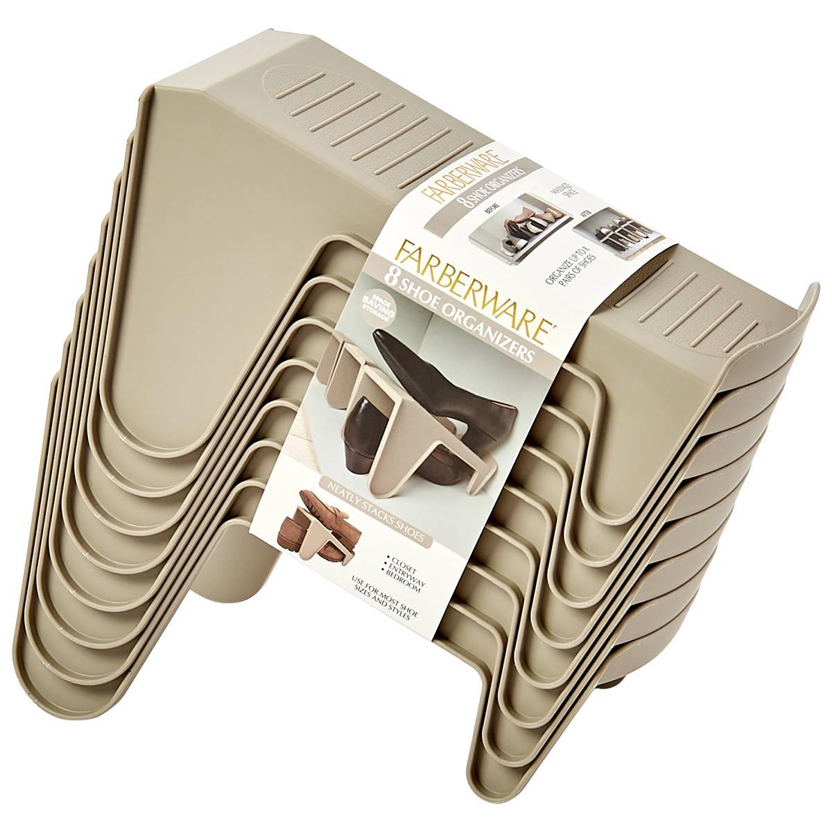 Click here for Farberware(R) Shoe Stacking Organizer - Set of 8 prices