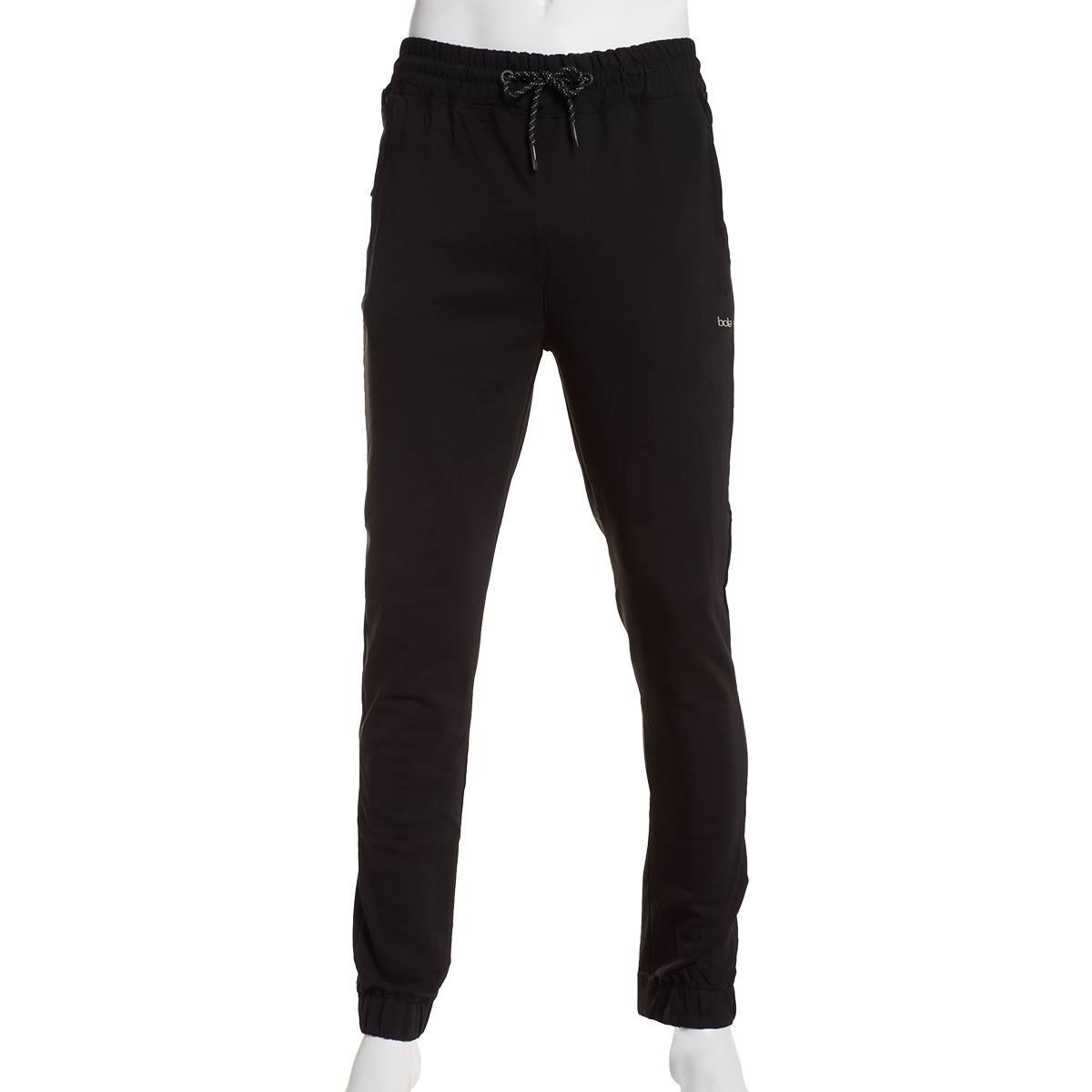 Click here for Mens Bola Bonded Solid Joggers with Zipper Pockets prices