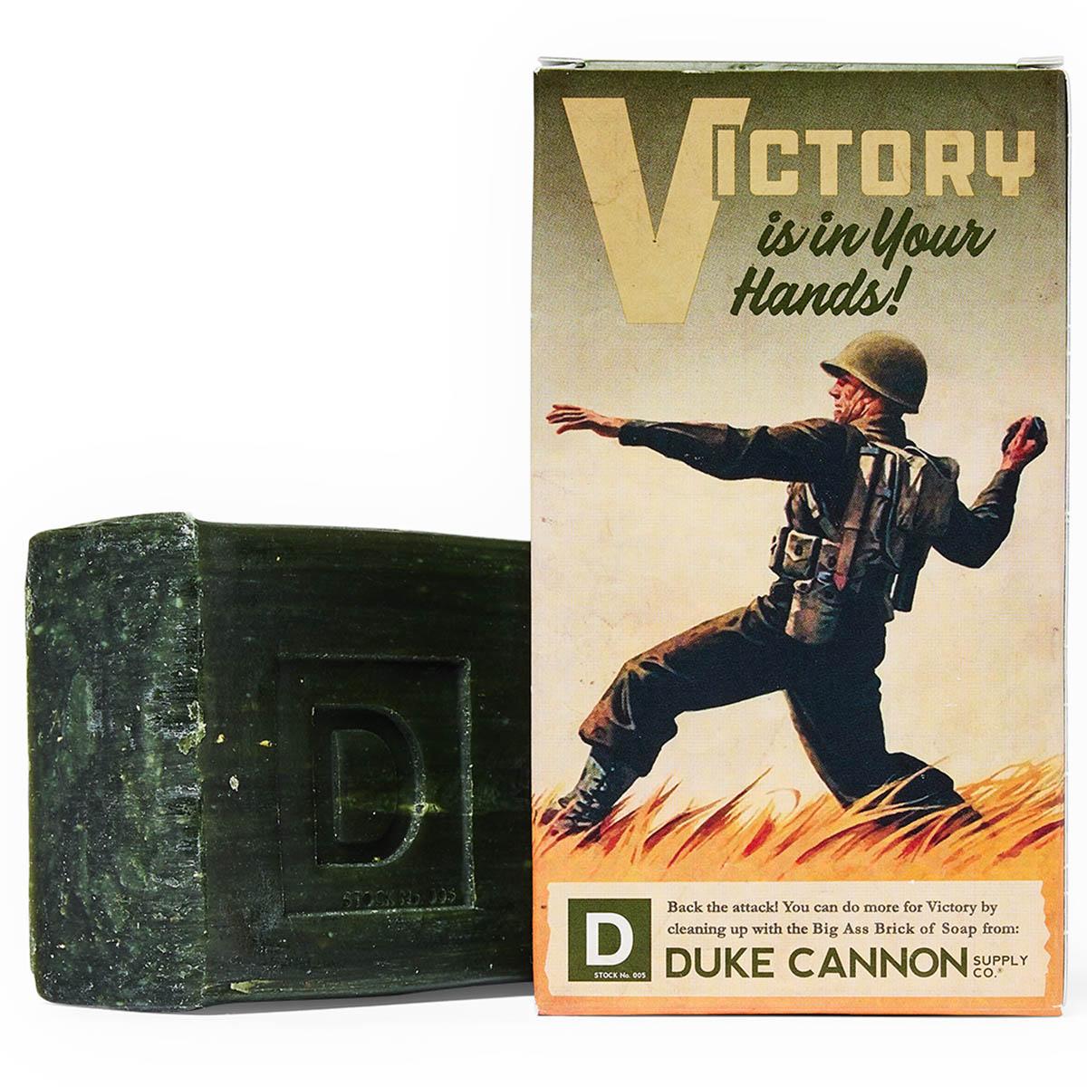 Duke Cannon Big Ass Brick Of Soap Victory Mens Bar soap  One Size
