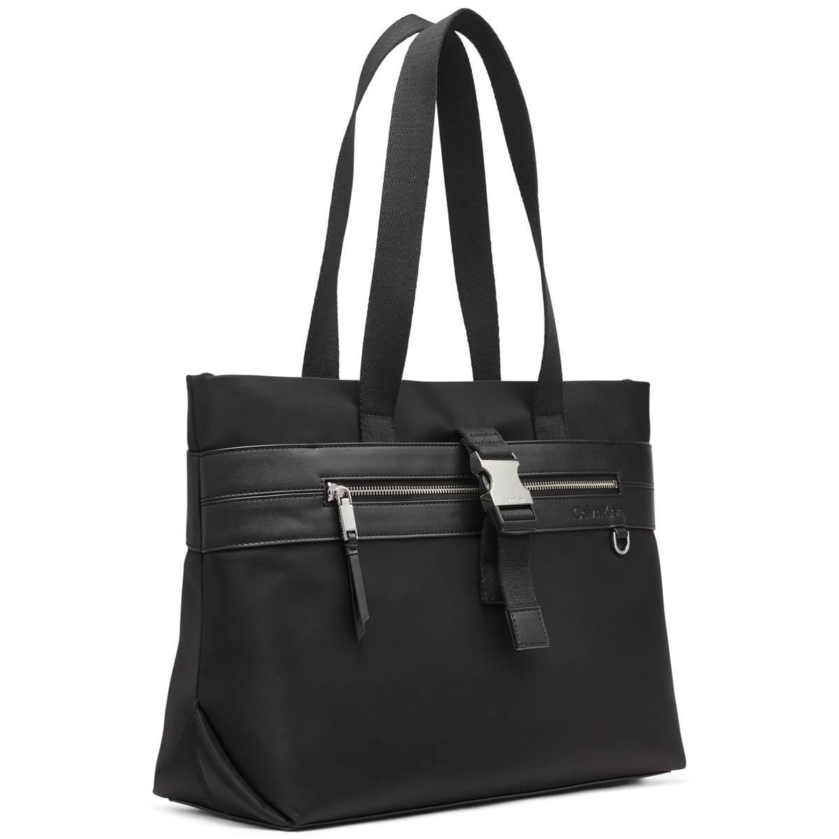 Click here for Calvin Klein Elora Tote - Black/Silver prices