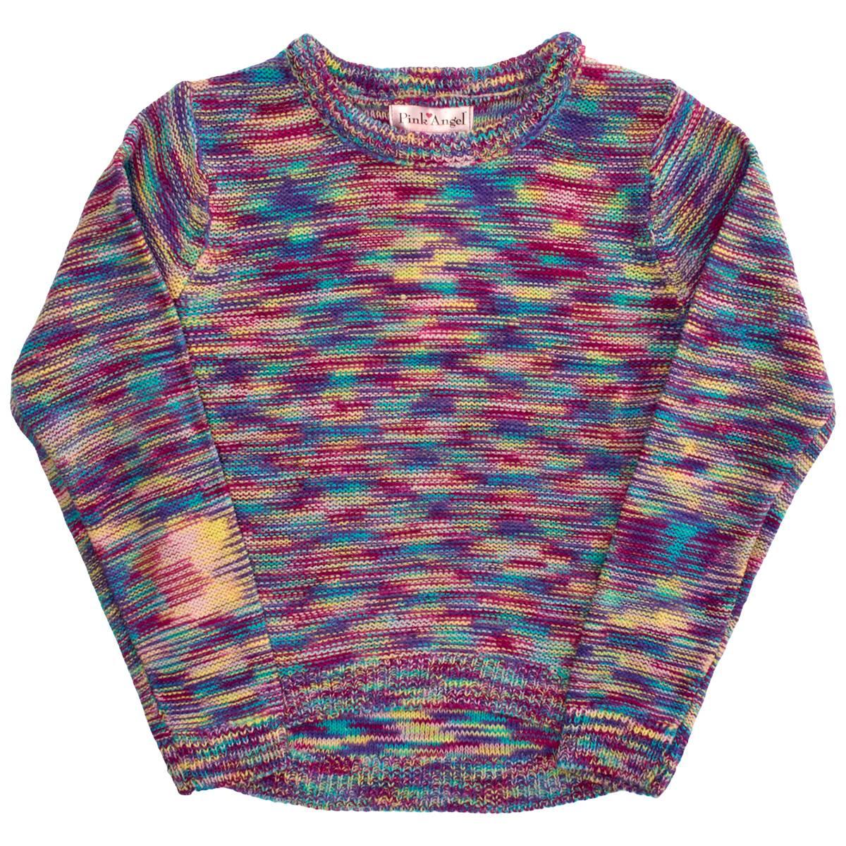 Click here for Girls (4-6x) Pink Angel(tm) Space Dye Long Sleeve... prices