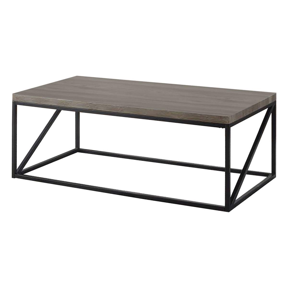 Click here for Coaster Rectangular Coffee Table - Sonoma Grey prices