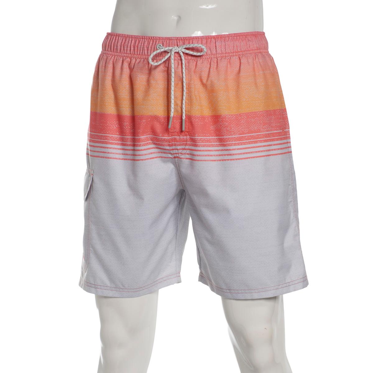 Click here for Young Mens SURFZONE(R) Coral Stripes Swim Trunks prices