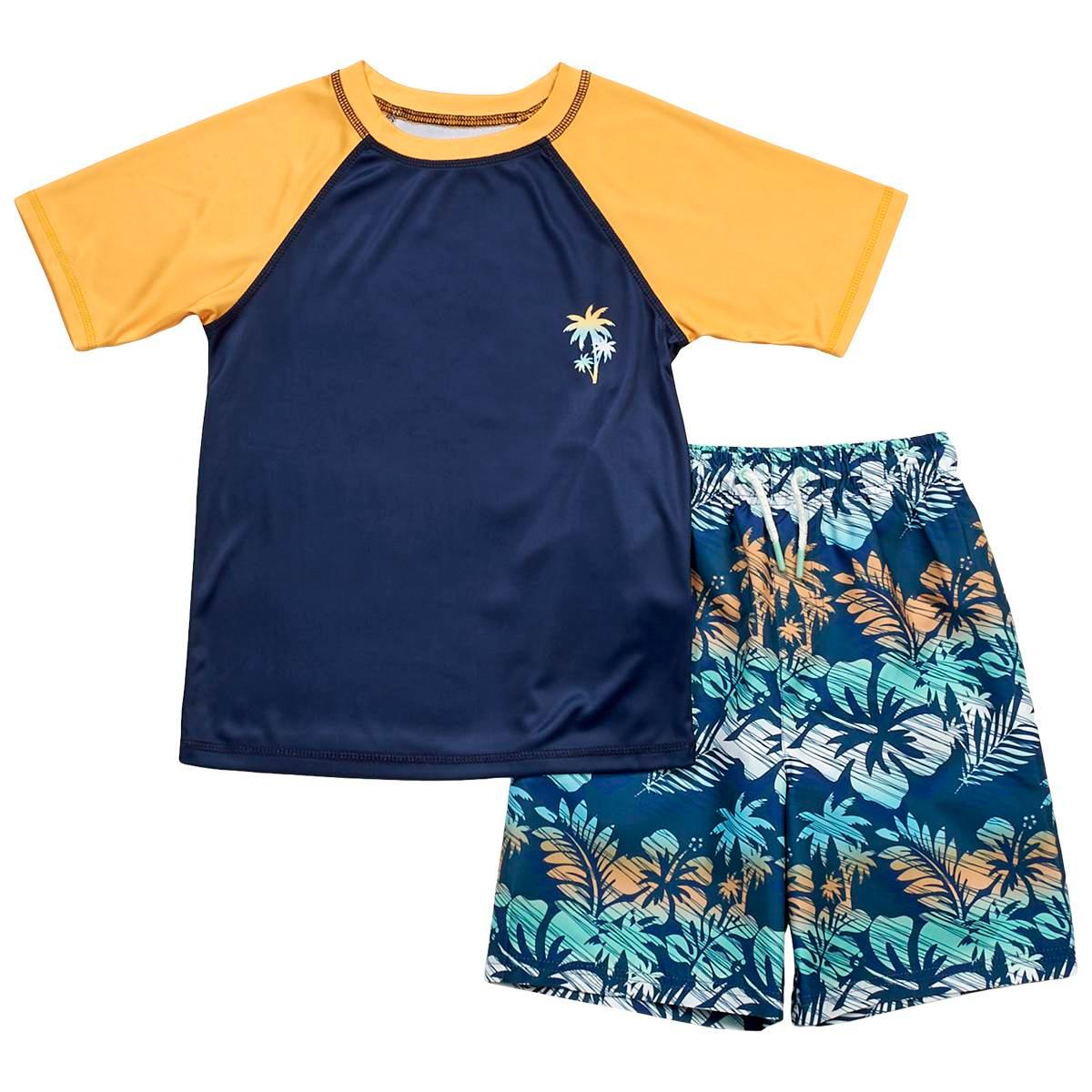 Click here for Boys (4-7) SURFZONE(R) Tropical Short Sleeve Rash... prices