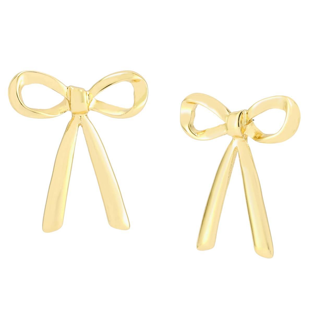 Click here for Steve Madden Gold-Tone Bow Stud Earrings prices