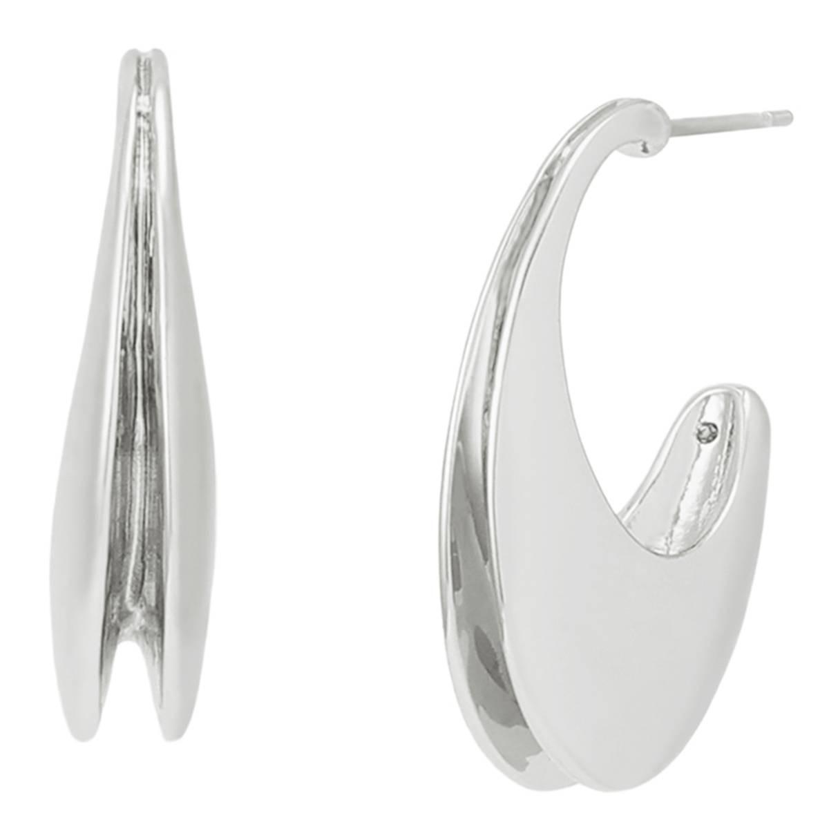 Click here for Steve Madden Oval Flat Huggie Earrings prices