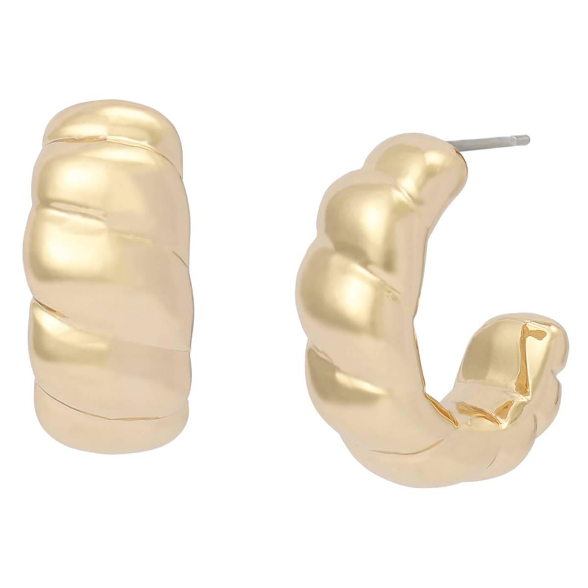 Click here for Steve Madden Vintage Textured Hoop Earrings prices