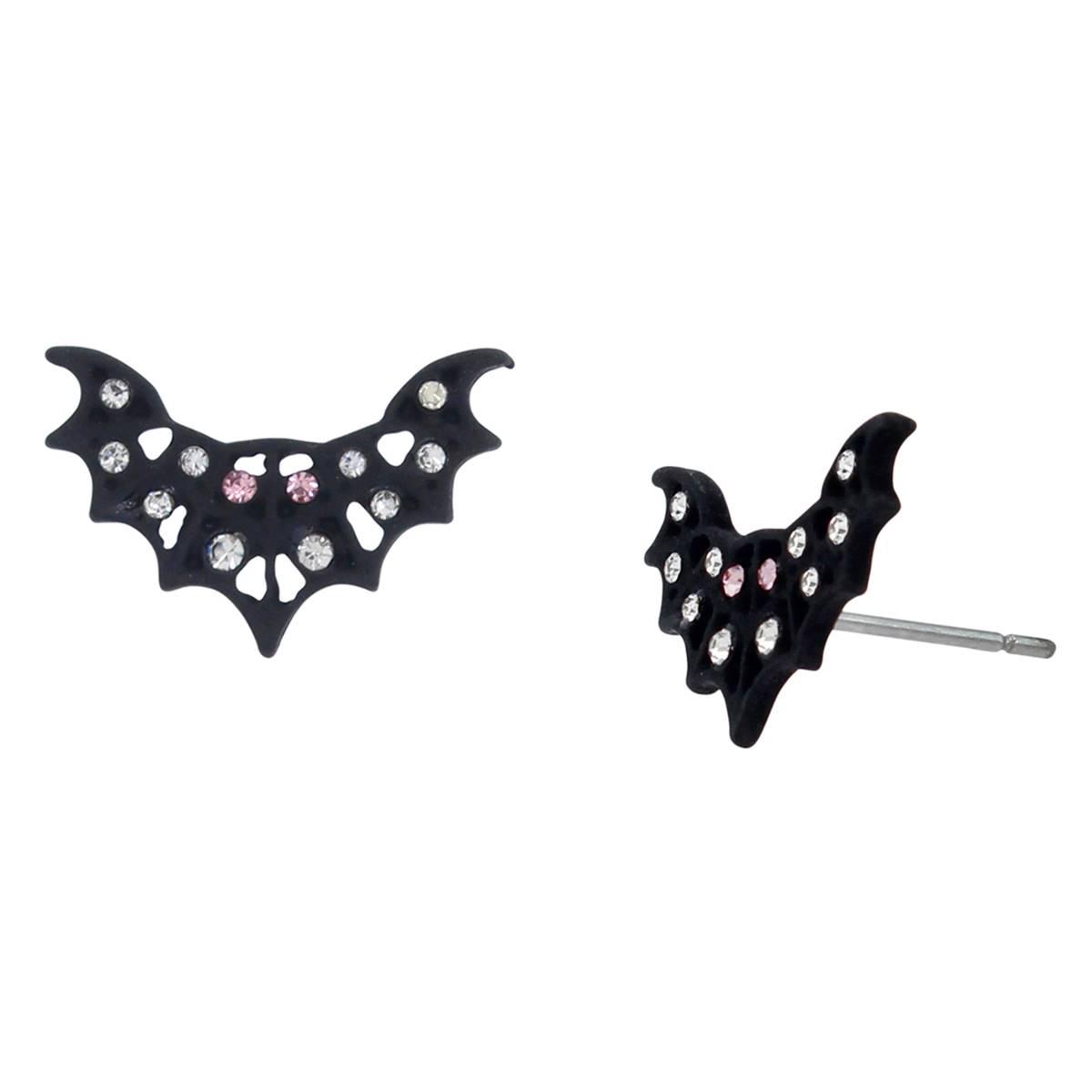 Click here for Betsey Johnson Bat w/ Crystal Accent Stud Earrings prices