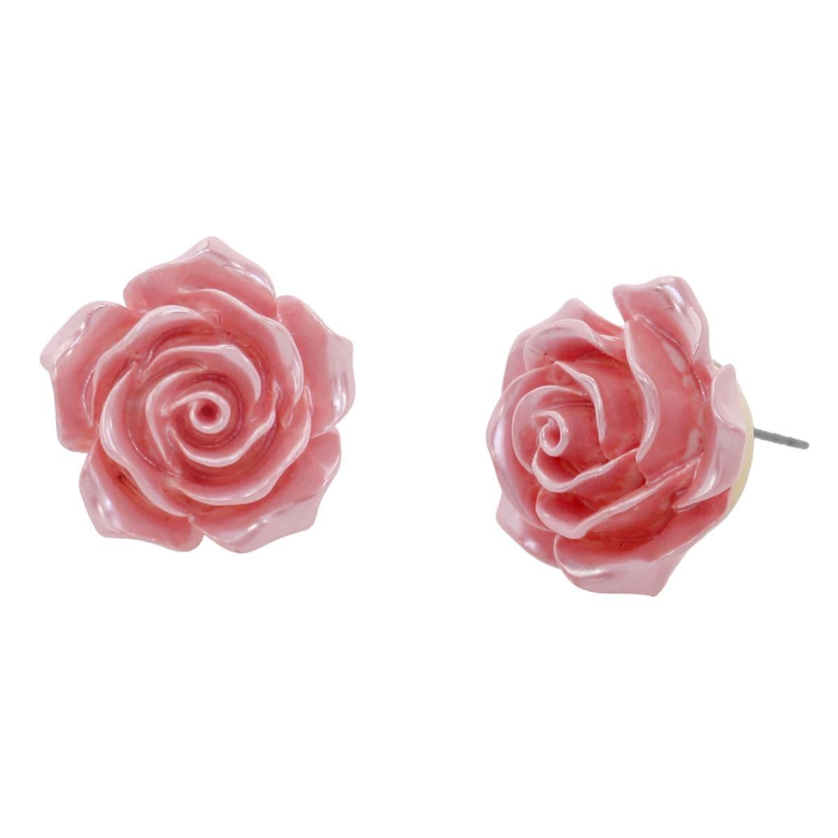 Click here for Betsey Johnson Sweetheart Rose Stud Earrings prices