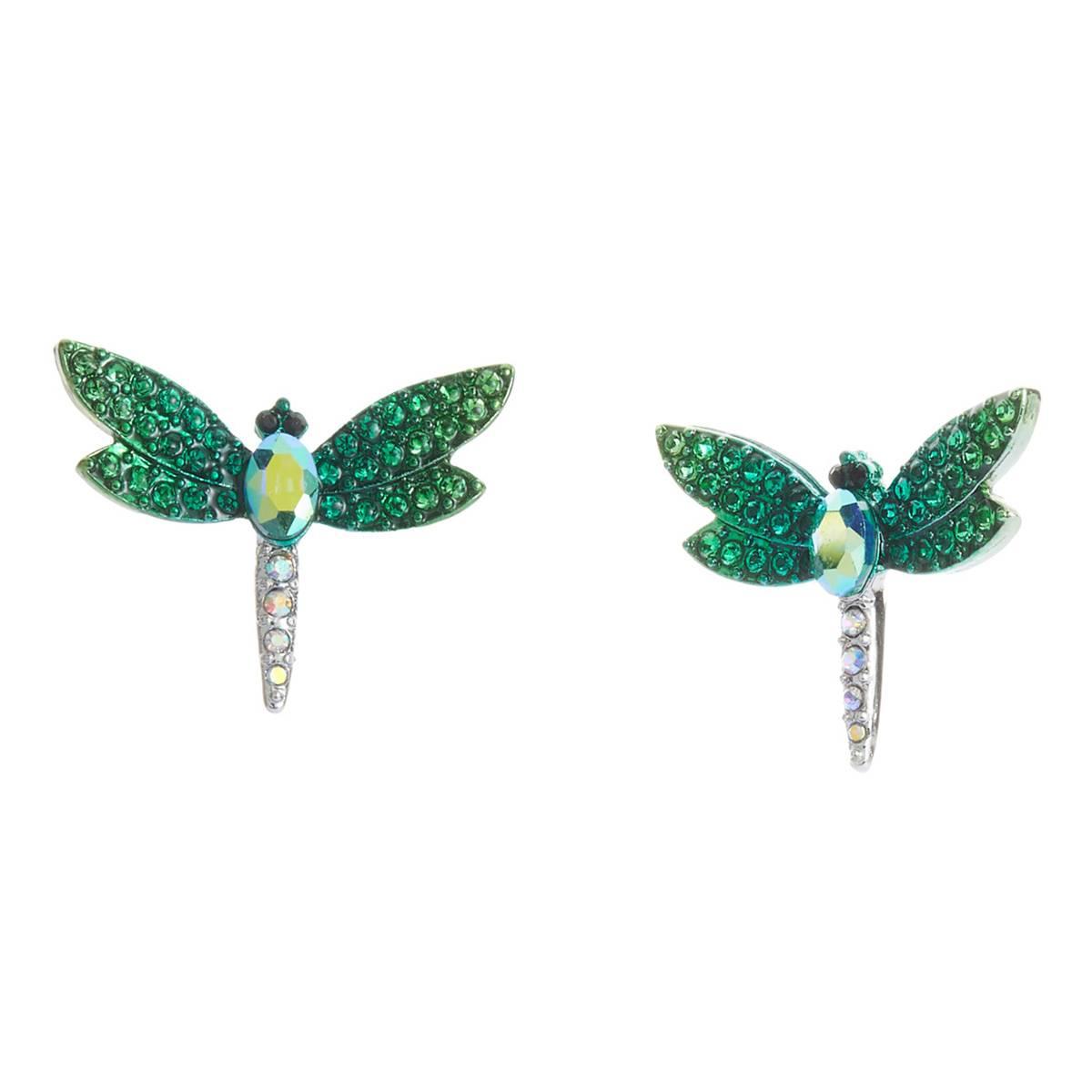 Click here for Betsey Johnson Garden Glam Dragonfly Stud Earrings prices