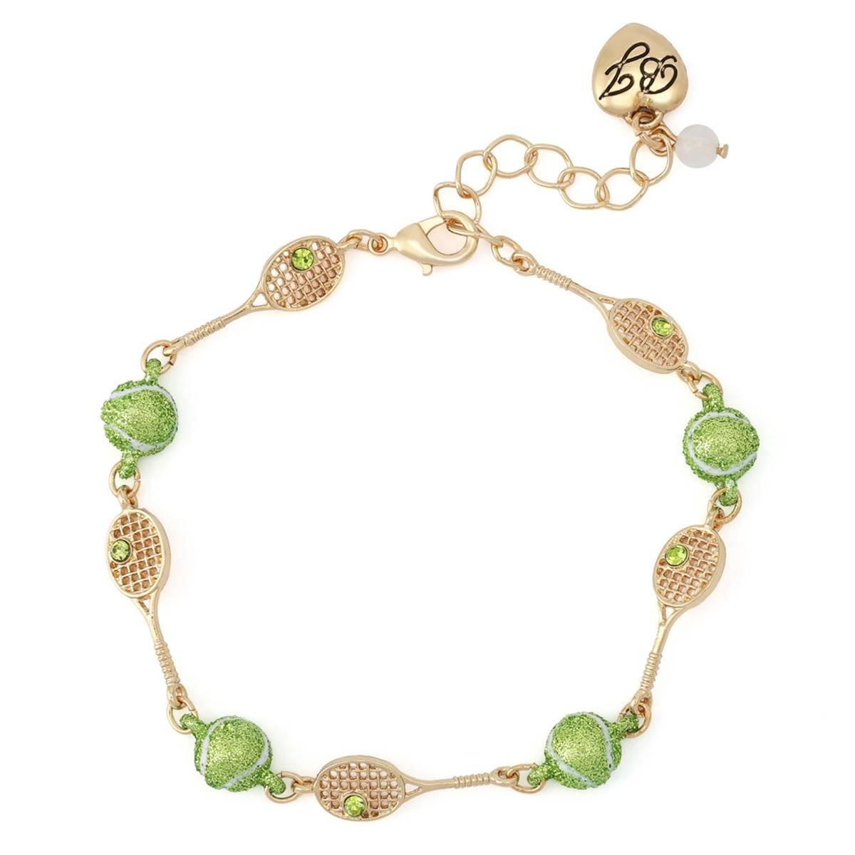 Click here for Betsey Johnson Tennis Racquet Link Bracelet prices