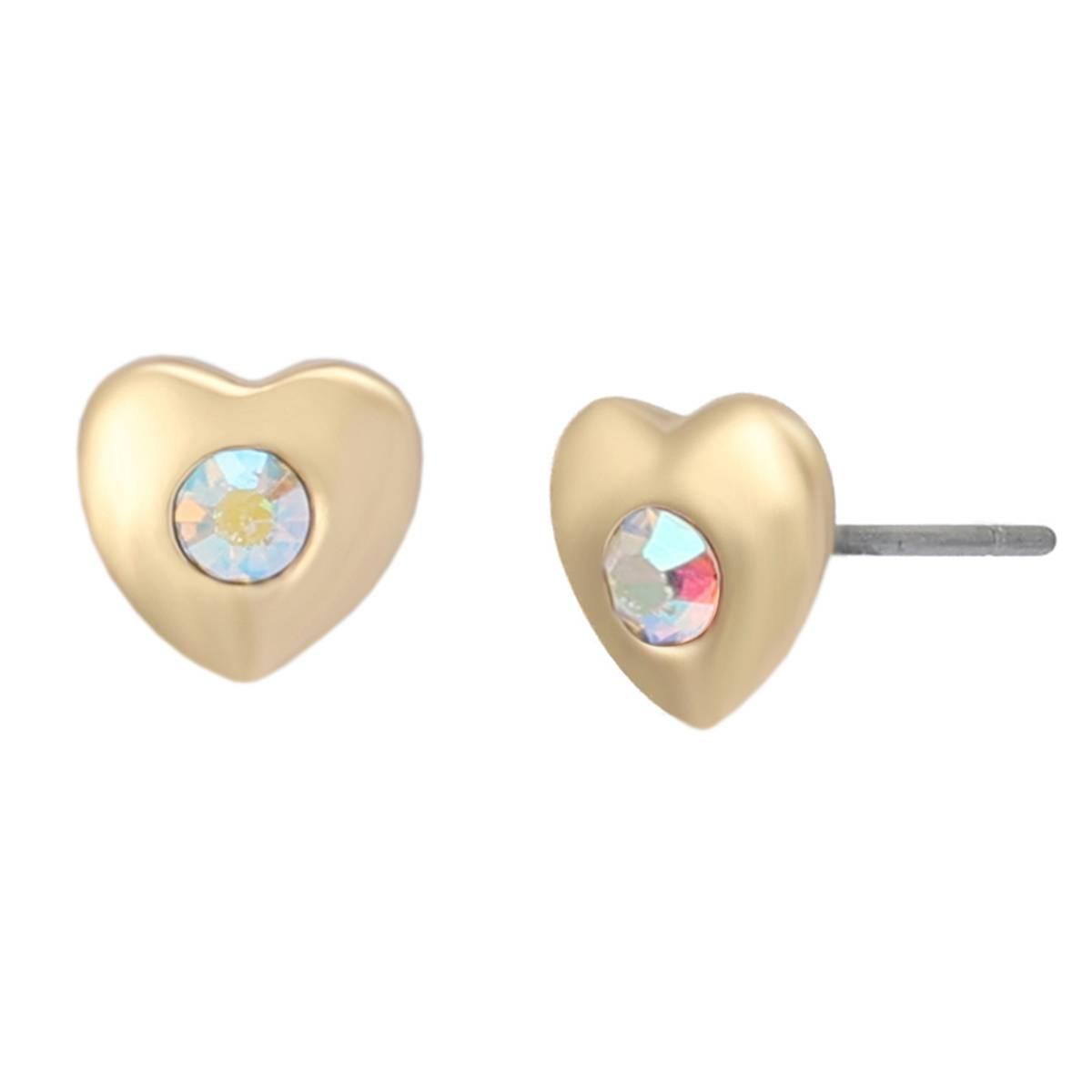 Click here for Betsey Johnson Glam Heart Stud Earrings prices