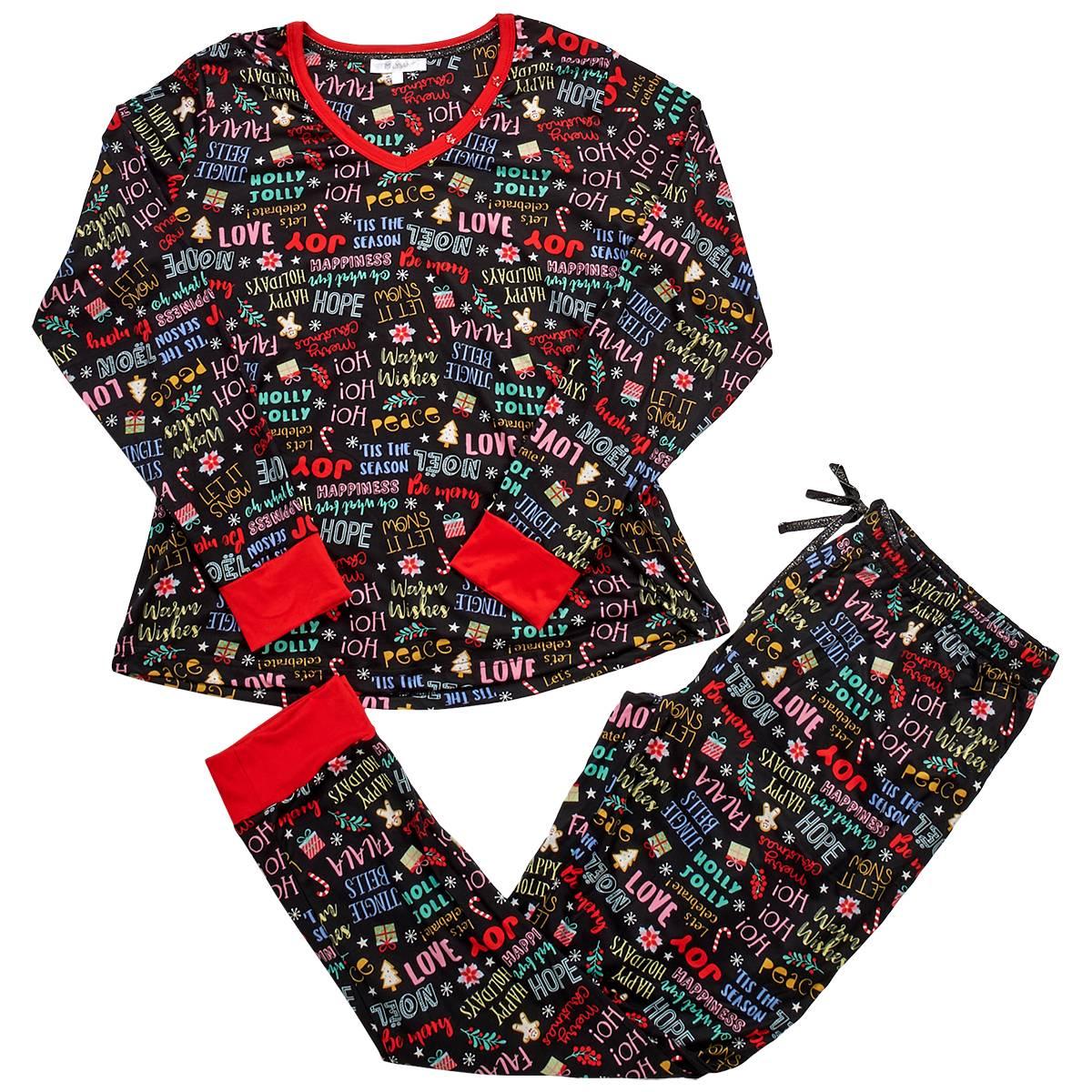 Click here for Womens Emily & Jane Long Sleeve Folded Holiday Scr... prices