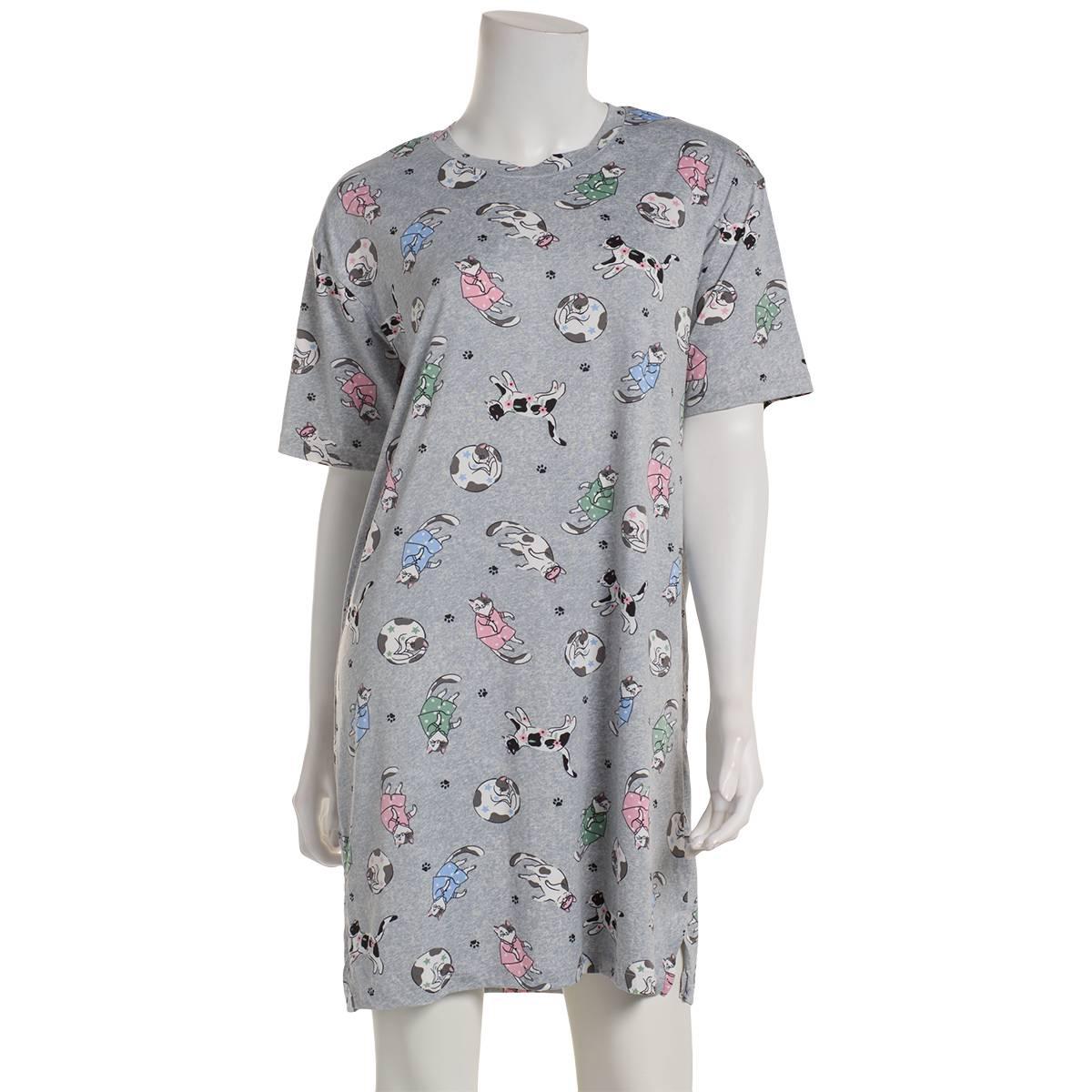 Click here for Womens Emily & Jane Poly Spandex Cats Scoop Neck N... prices