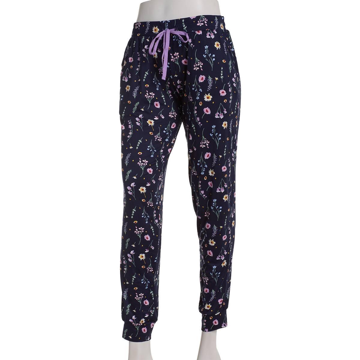 Click here for Womens Emily & Jane Floral Jogger Pajama Pants prices