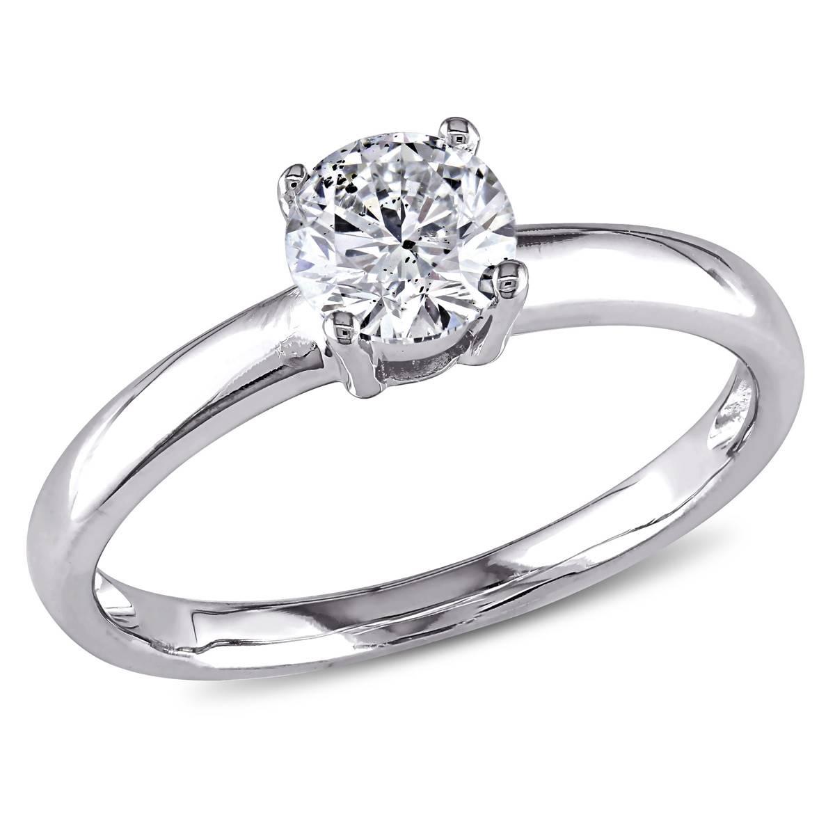 Click here for Diamond Classics(tm) 14kt. Moissanite Engagement R... prices