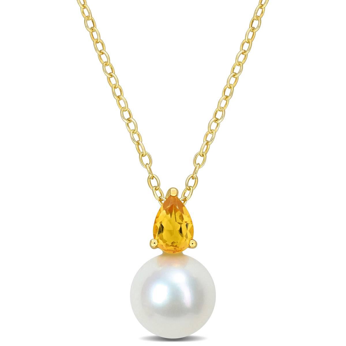 Click here for Gemstone Classics(tm) Freshwater Pearl & Citrine P... prices
