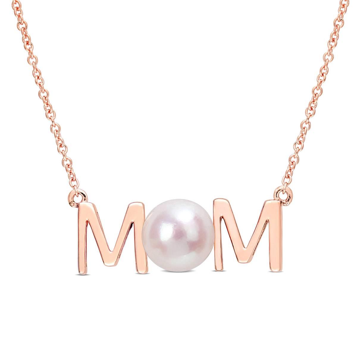 Click here for Sophia B 10kt. Rose Gold Freshwater Cultured Pearl... prices