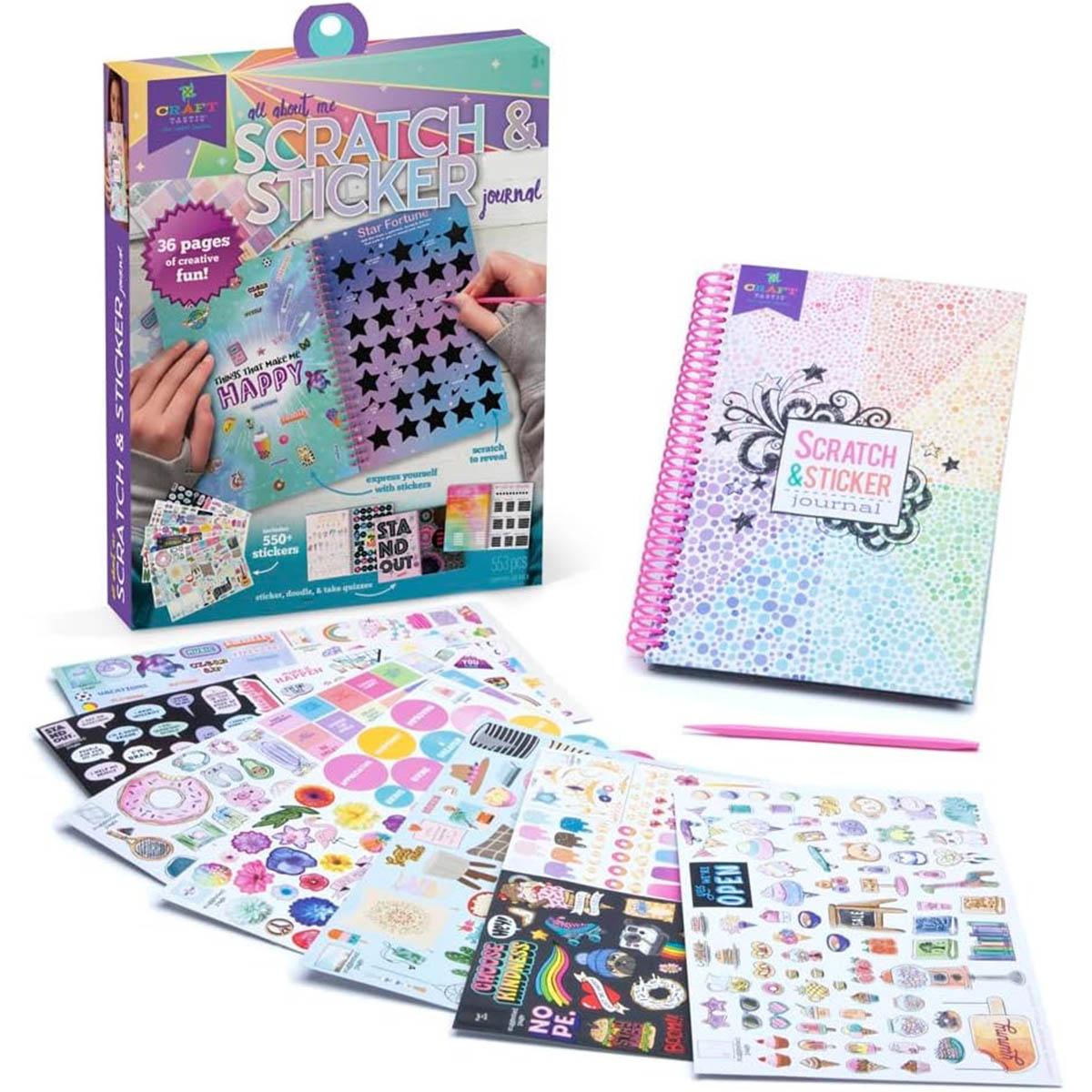 Click here for Craft-Tastic Scratch & Sticker Journal prices