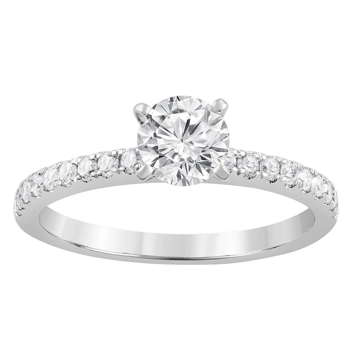Click here for Diamond Classics(tm) 14kt White Gold Lab Grown Dia... prices