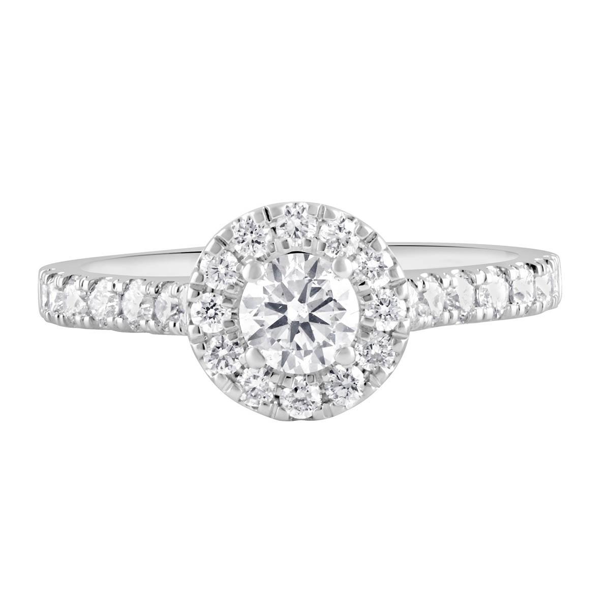 Click here for Nova Star(R) 5/8ctw. Lab-Grown Halo Diamond Engage... prices