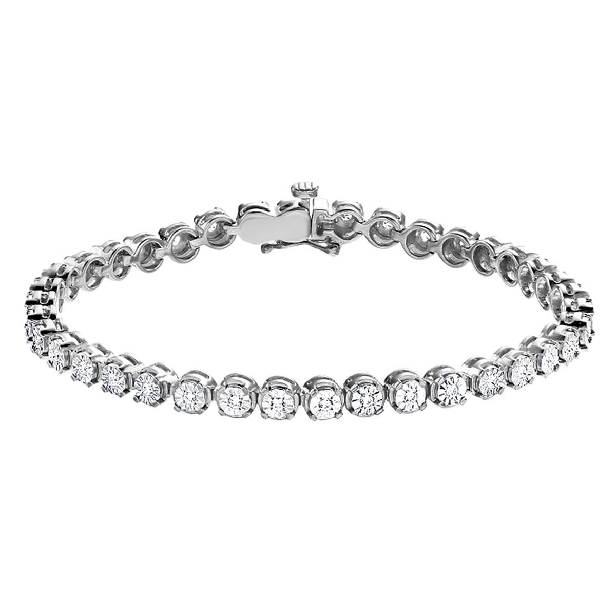 Click here for Nova Star(R) Sterling Silver 1/2ctw. Lab Grown Dia... prices