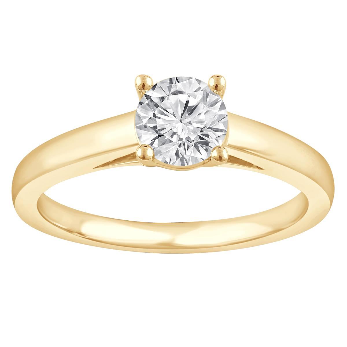 Click here for Nova Star(R) 10kt. Gold Lab Grown Diamond Solitair... prices
