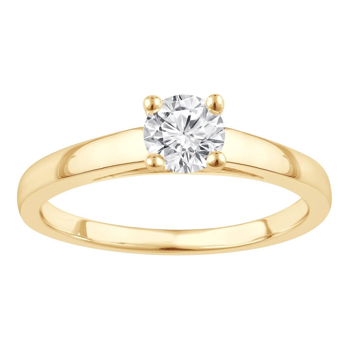 Click here for Nova Star(R) Yellow Gold 1/2ctw. Lab Grown Diamond... prices
