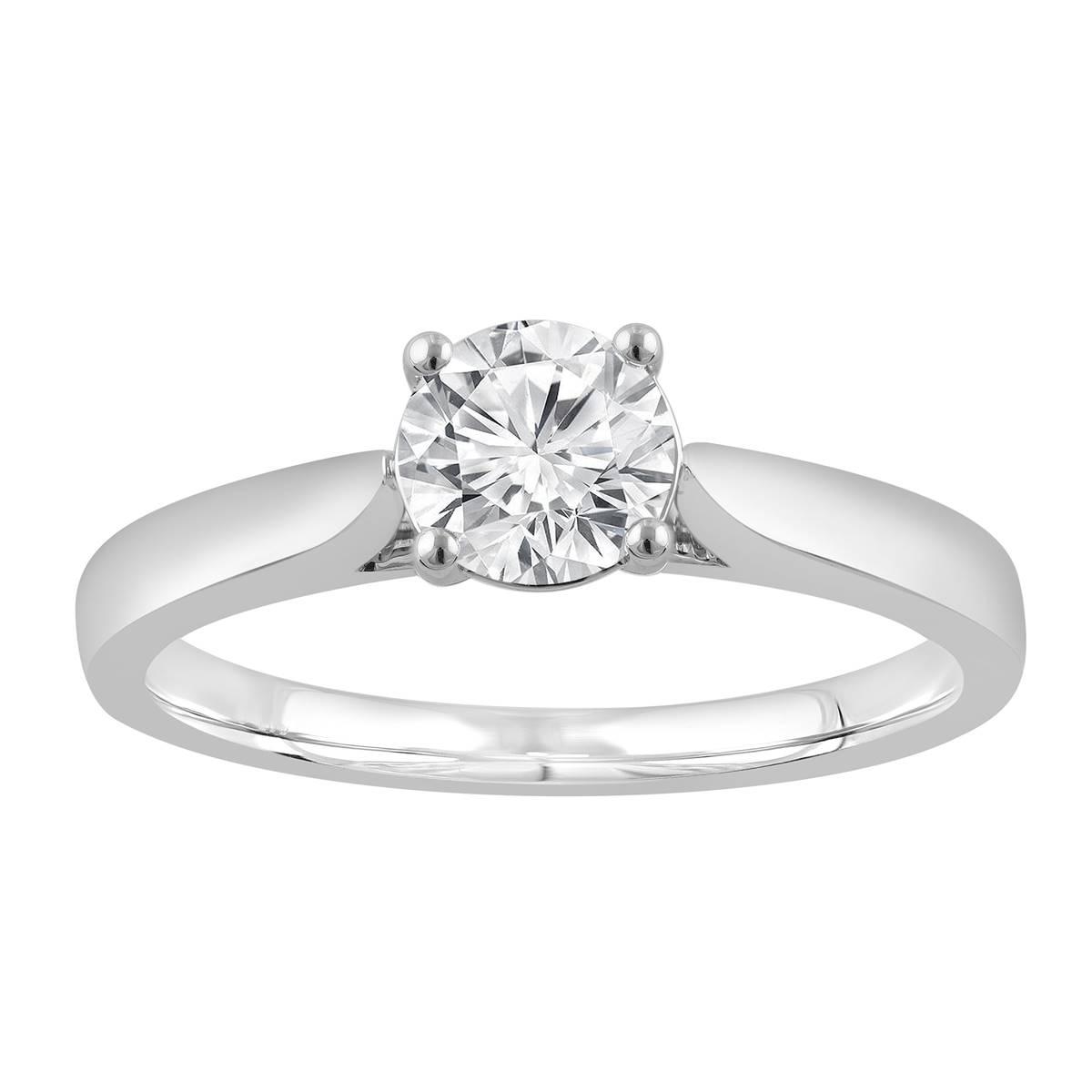Click here for Nova Star(R) Sterling Silver Lab Grown Diamond Sol... prices